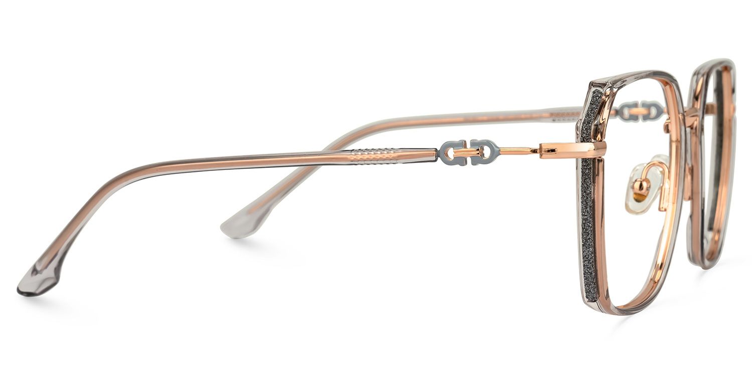 Drane Geometric Gray Glasses
