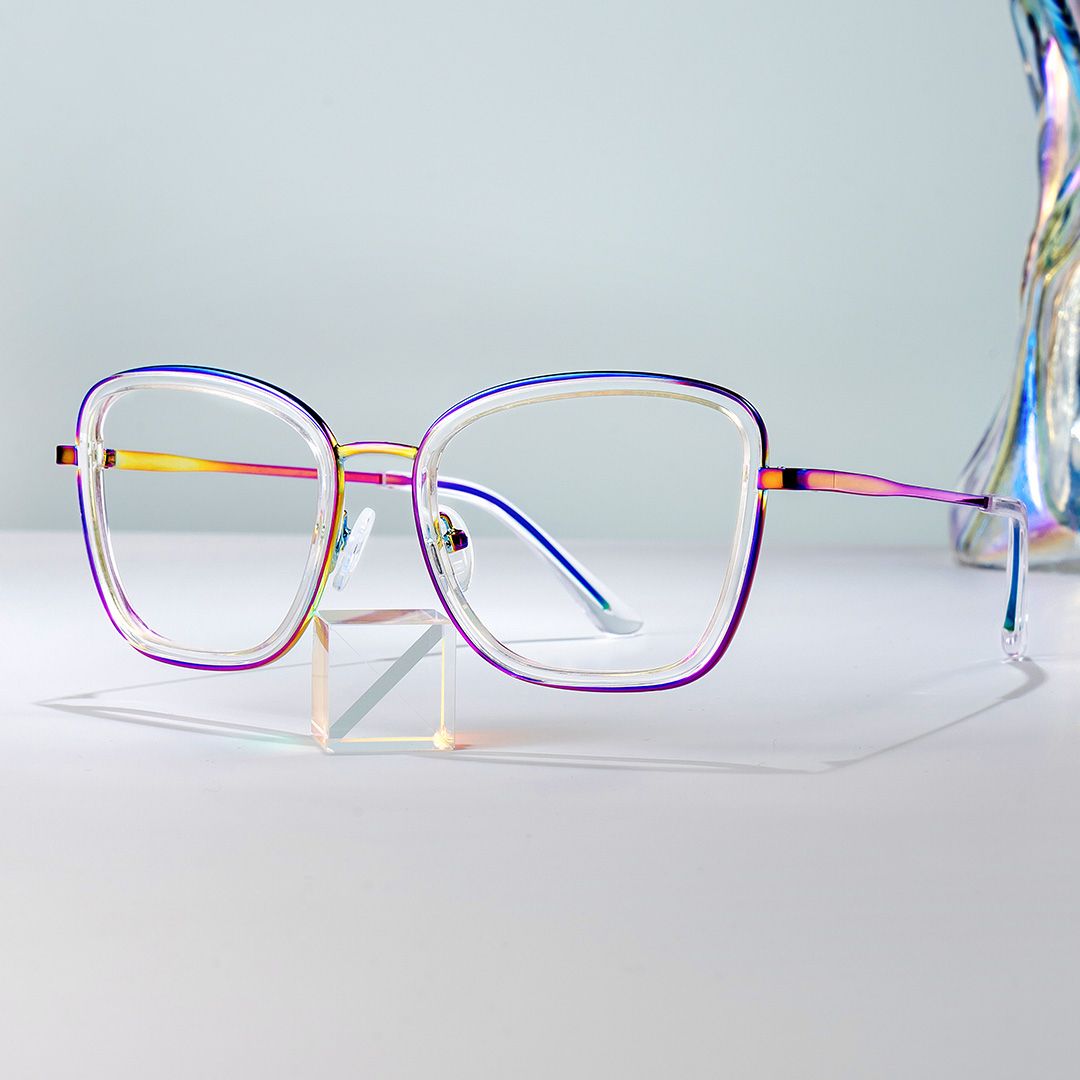 Full Frame Eyeglasses With Metal Rims
