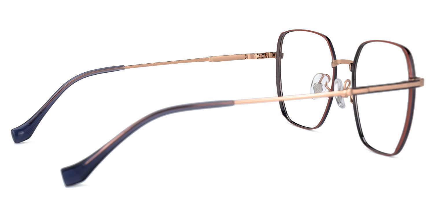Titanium Conidi Eyeglasses, Conidi Square Glasses -Zeelool Glasses