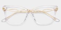 Mason Eyeglasses in Cat eye Crystal Frame | Zeelool