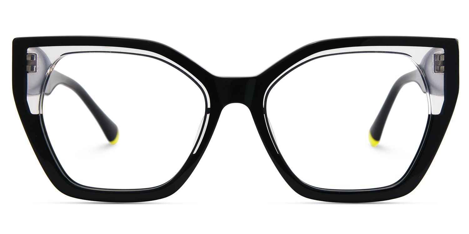 Butterfly Spectacle Frames With Black Color