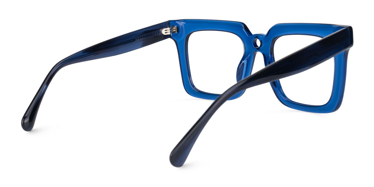 Acetate Sylvan Eyeglasses, Sylvan Square Glasses -Zeelool Glasses
