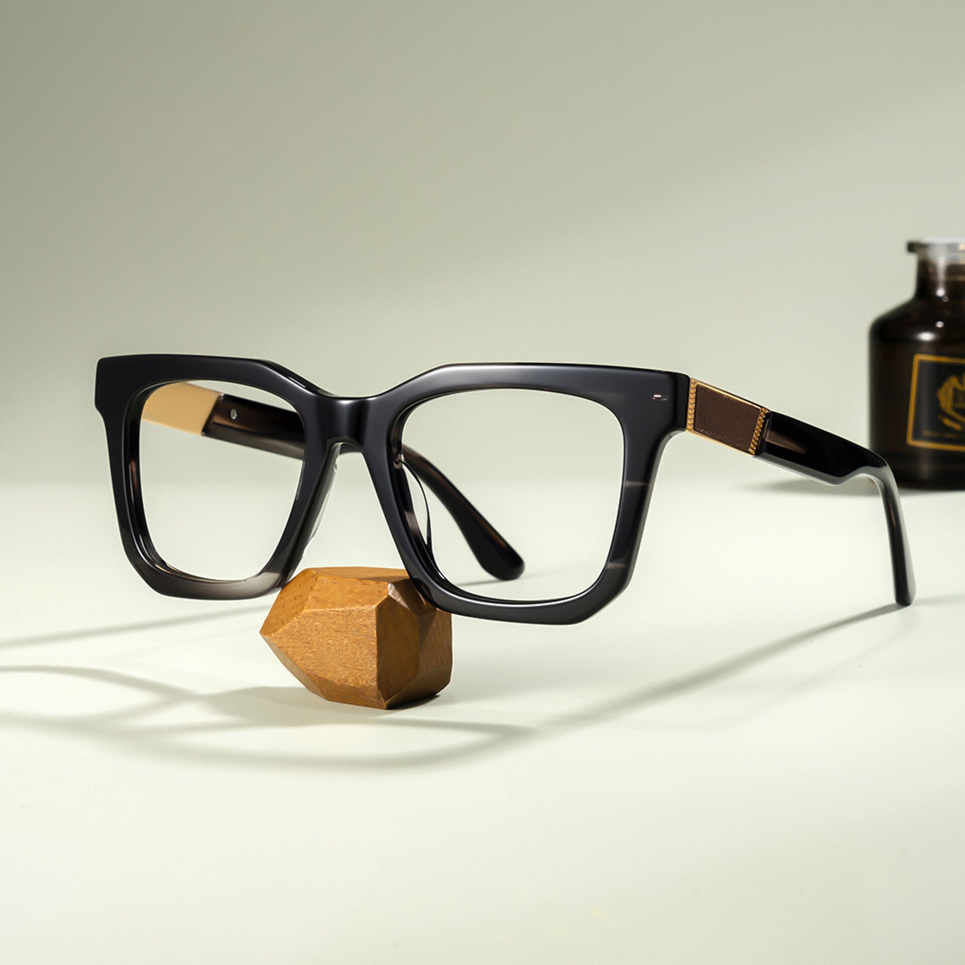 Nichole Square Black Frame Eyeglasses for Men | Zeelool