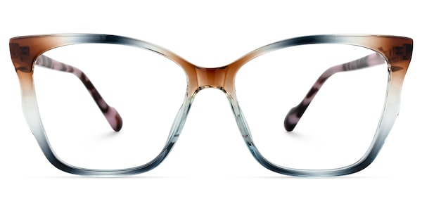 Cateye Gianna Two-Tone Glasses deals -Zeelool Glasses