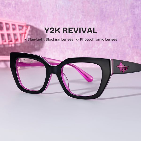 Rectangular Glasses for Round Face