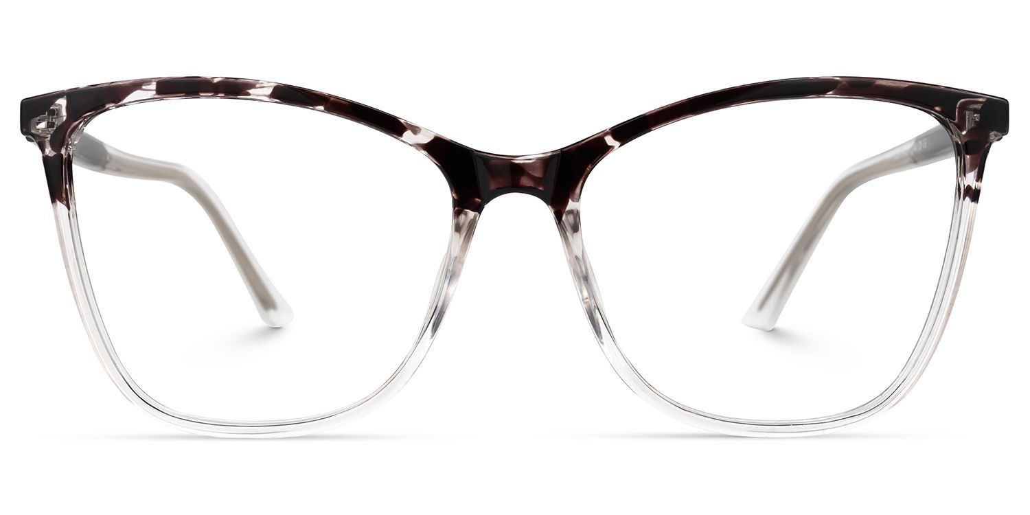 Cateye Gibbs Two-Tone Glasses deals -Zeelool Glasses