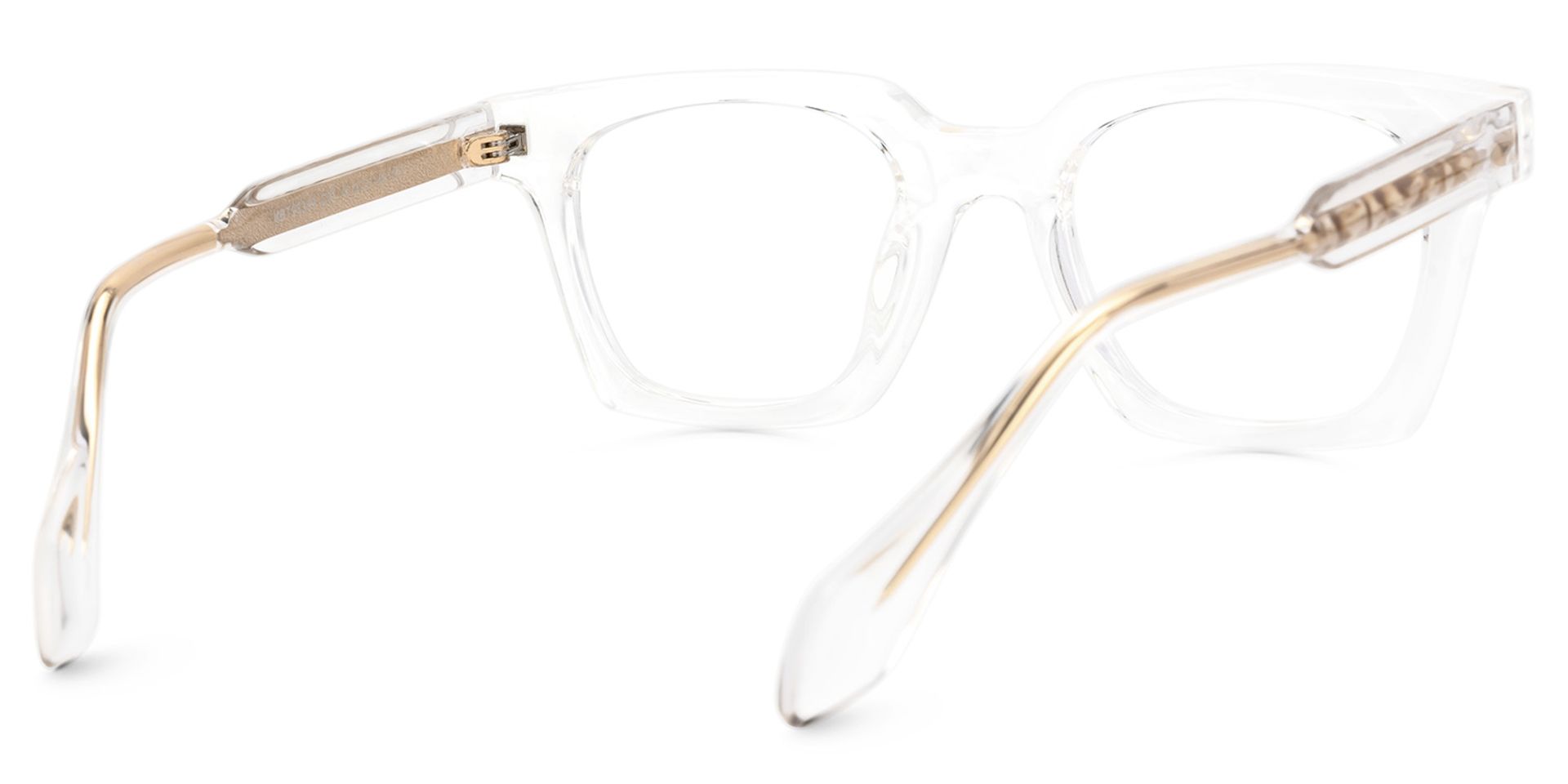 Square Oconnor Crystal Color Frame Glasses | Zeelool