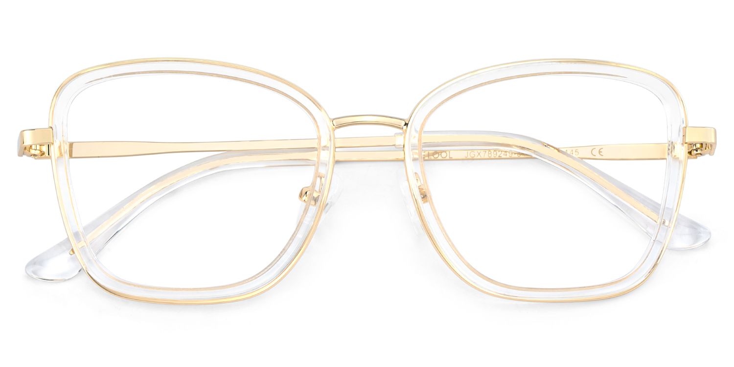 Full Frame Eyeglasses With Metal Rims