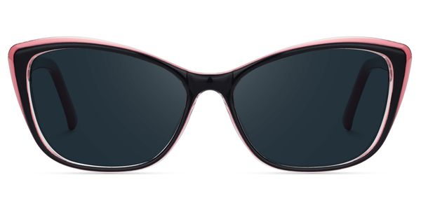 Fidelia Cat Eye Black Sunglasses | Zeelool Glasses
