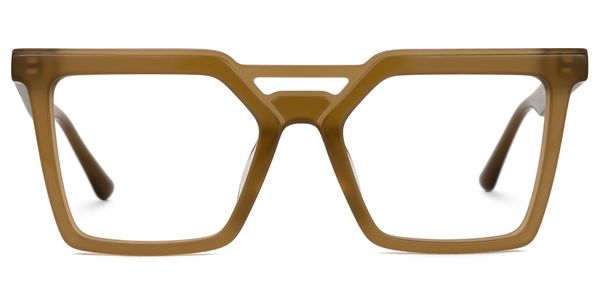 Demar Square Brown Glasses | Zeelool Glasses
