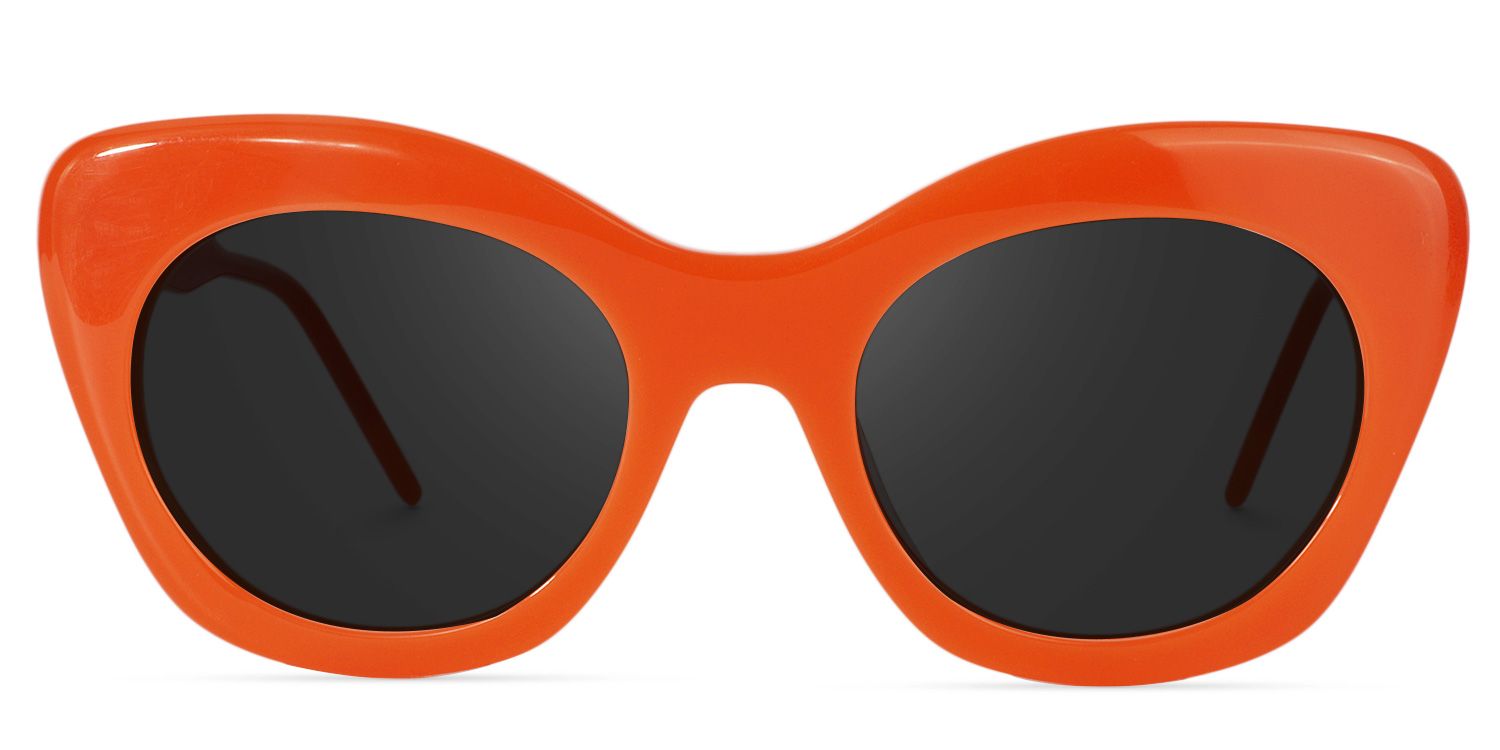 Maria Cat-eye Orange Sunglasses | Zeelool Glasses