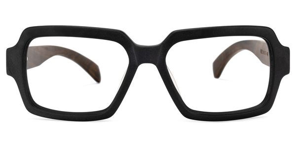 Nikki Square Black Glasses | Zeelool Glasses