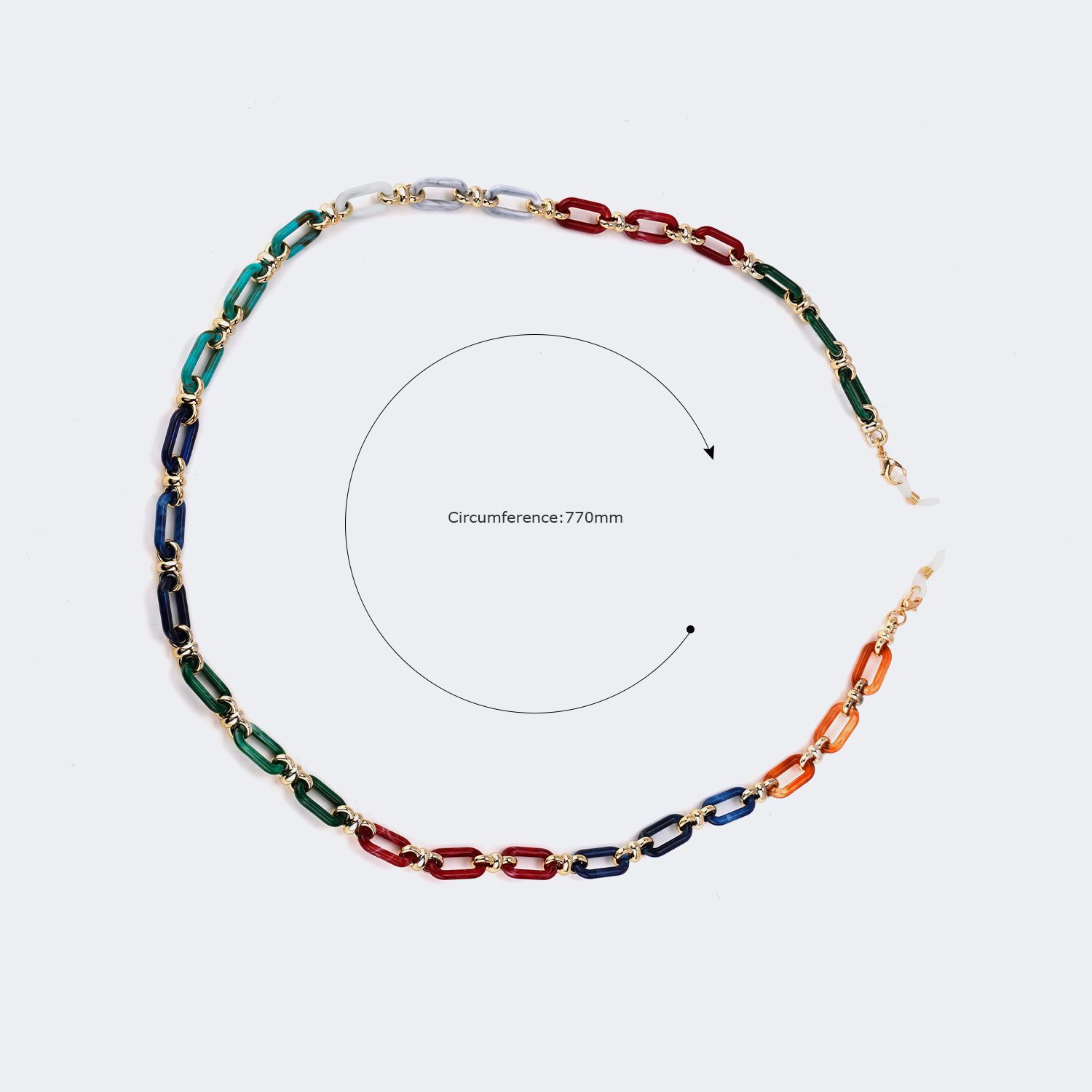 Fashion Chic Multicolor Chains | Zeelool Glasses