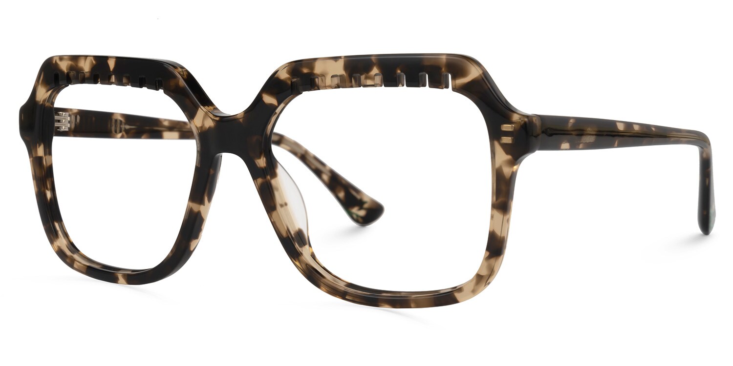 Scruggs Square Tortoise Glasses | Zeelool Glasses
