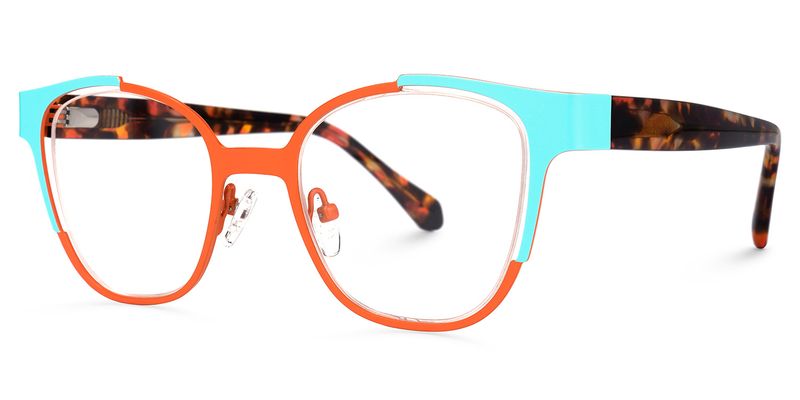 Angellay Square Orange Glasses | Zeelool Glasses