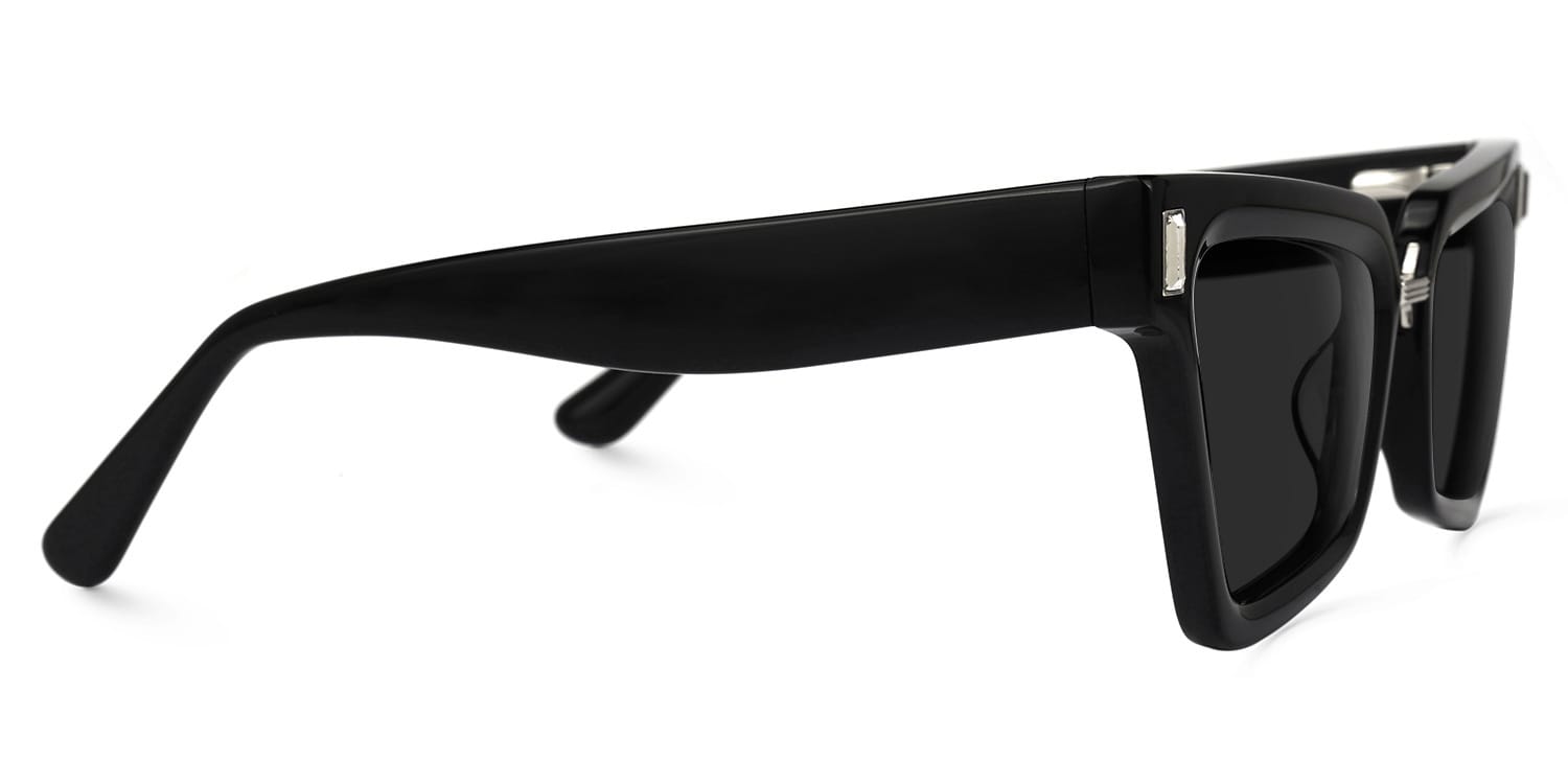 Gaymon Cateye Black Sunglasses | Zeelool Glasses
