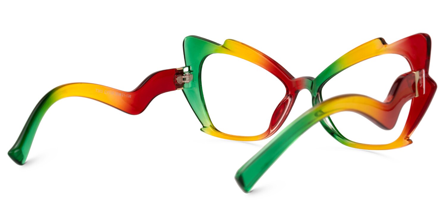 Klent Butterfly Colorful Glasses | Zeelool Glasses