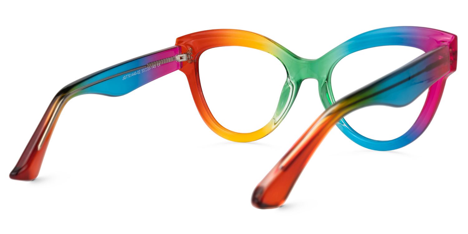 Rosalee Cateye Multicolor Glasses | Zeelool Glasses