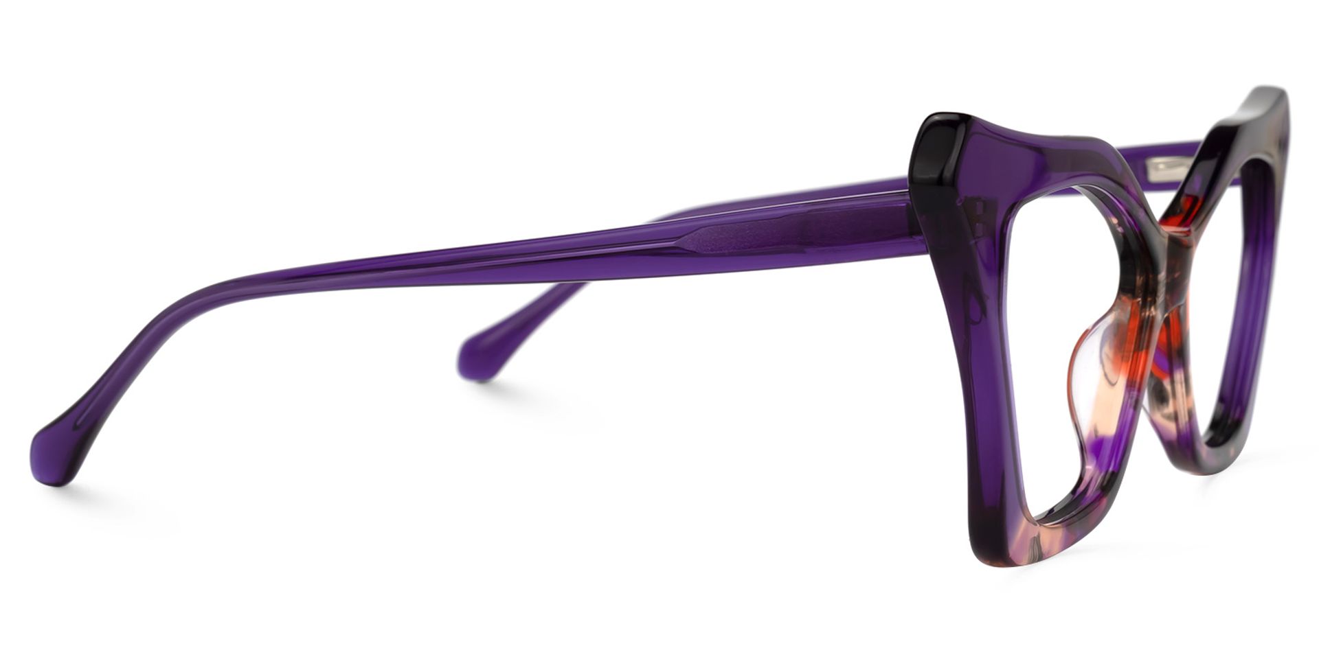 Wildony Cateye Purple Glasses | ZEELOOL Canada