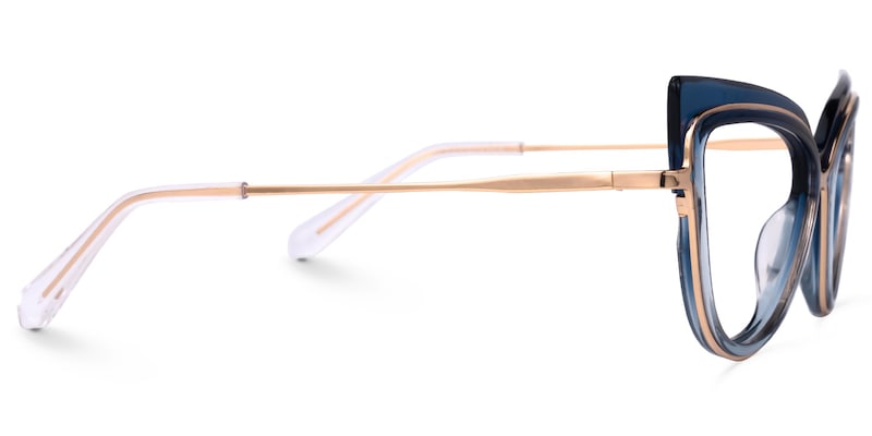 Birkman Cateye Blue Glasses | Zeelool Glasses