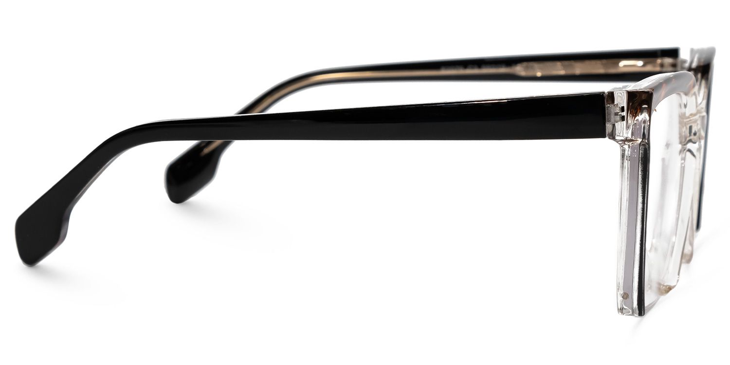 Misty Square Black Glasses | Zeelool Glasses