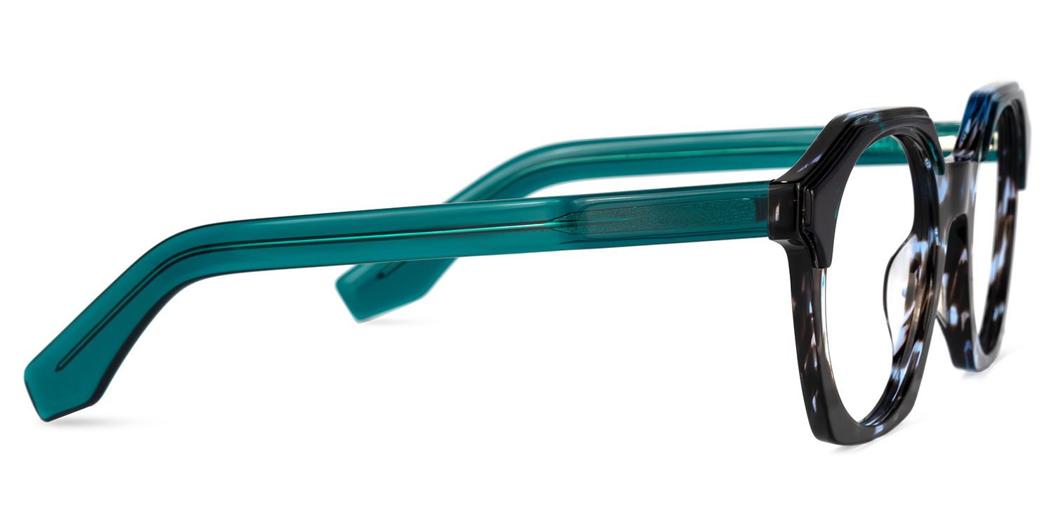 Occeus Geometric Tortoise Glasses | Zeelool Glasses