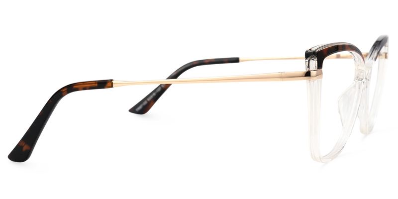 Keva Cateye Crystal Glasses | Zeelool Glasses