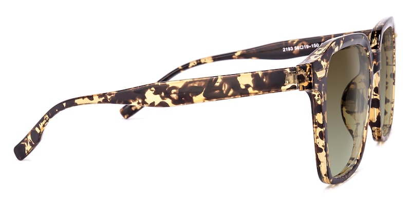 Ruby Square Tortoise Sunglasses | Zeelool Glasses