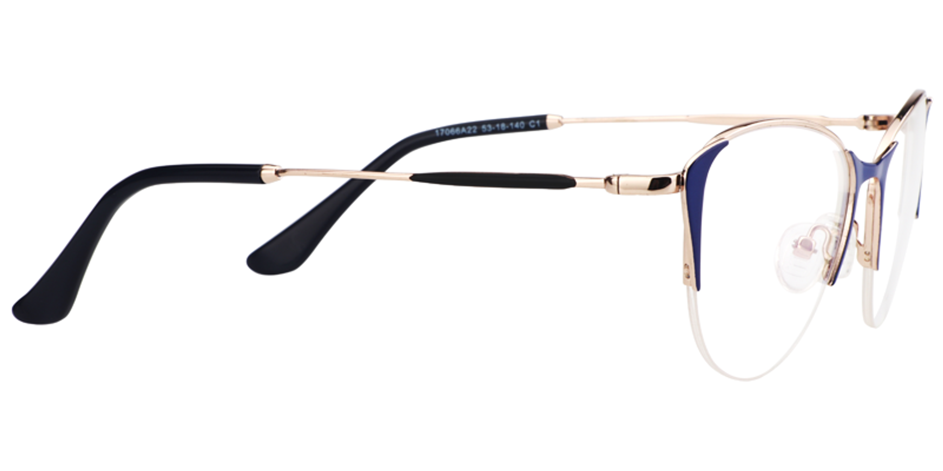 Sonja Cat Eye Blue Glasses | Zeelool Glasses