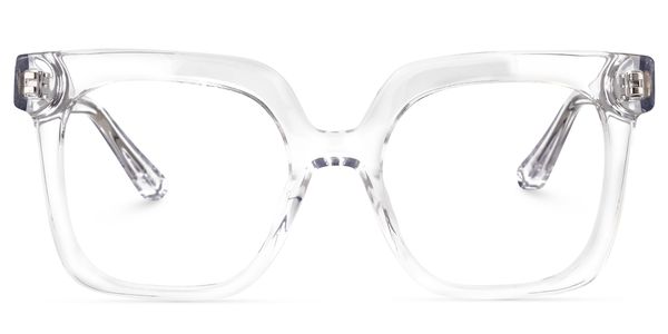 Dexter Square Clear Eyeglasses and Acetate Frames
