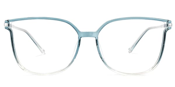 Rodz Square Blue Glasses | Zeelool Glasses