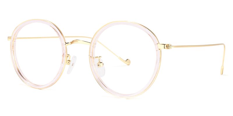 Ruffin Round Crystal Glasses | Zeelool Glasses