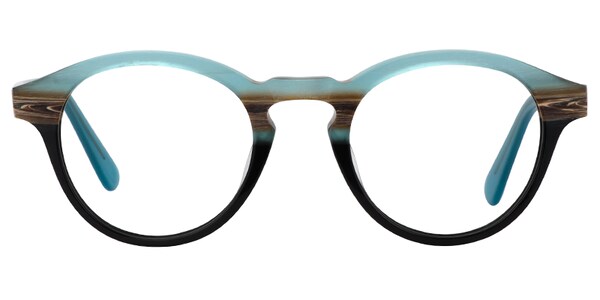 Round Blue Glasses | Zeelool Affordable Eyeglasses