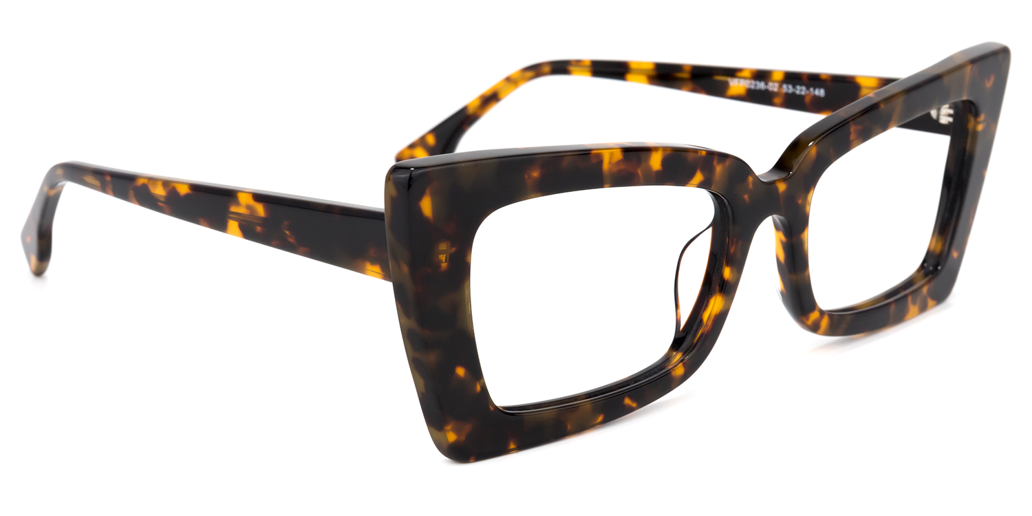 Rectangle Tortoise Glasses | Zeelool Eyeglasses