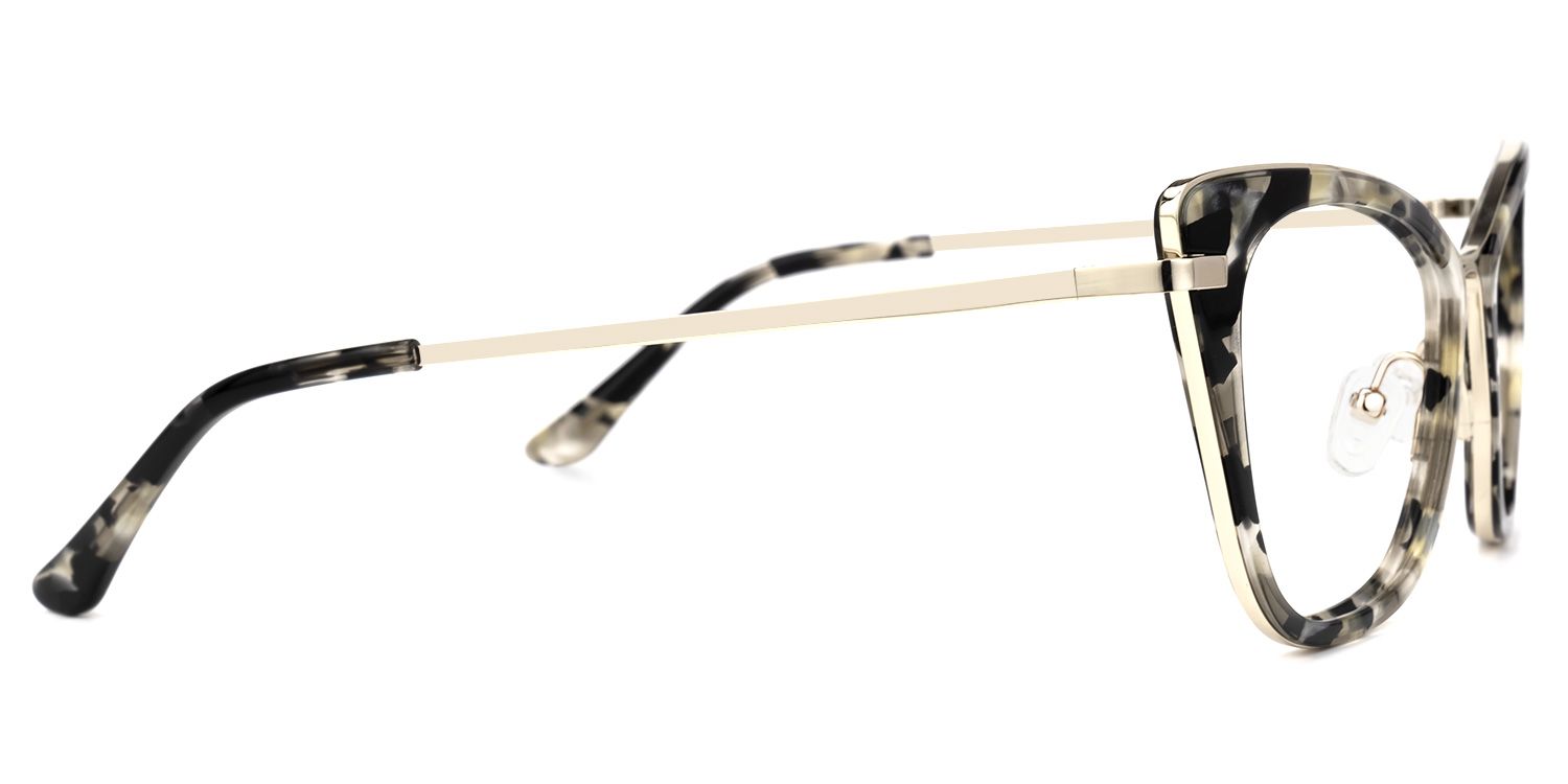 Lisojo Cateye Marble Glasses | Zeelool Glasses