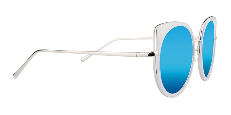 Cateye Crystal Sunglasses Zeelool Sunshades