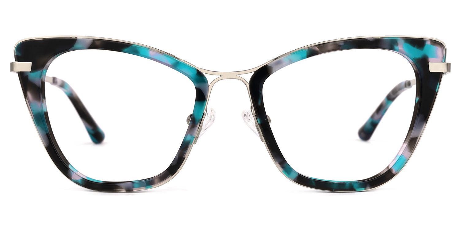 Lisojo Cateye Floral Glasses | Zeelool Glasses