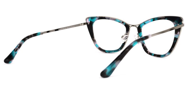 Lisojo Cateye Floral Glasses | Zeelool Glasses