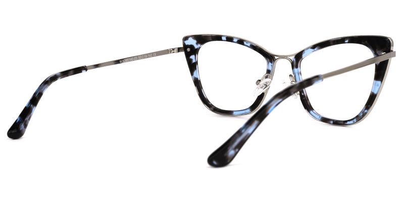 Lisojo Cateye Blue-Tortoise Glasses | Zeelool Glasses