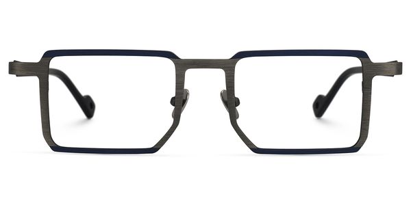 Sinclair Square Gray Glasses | Zeelool Glasses