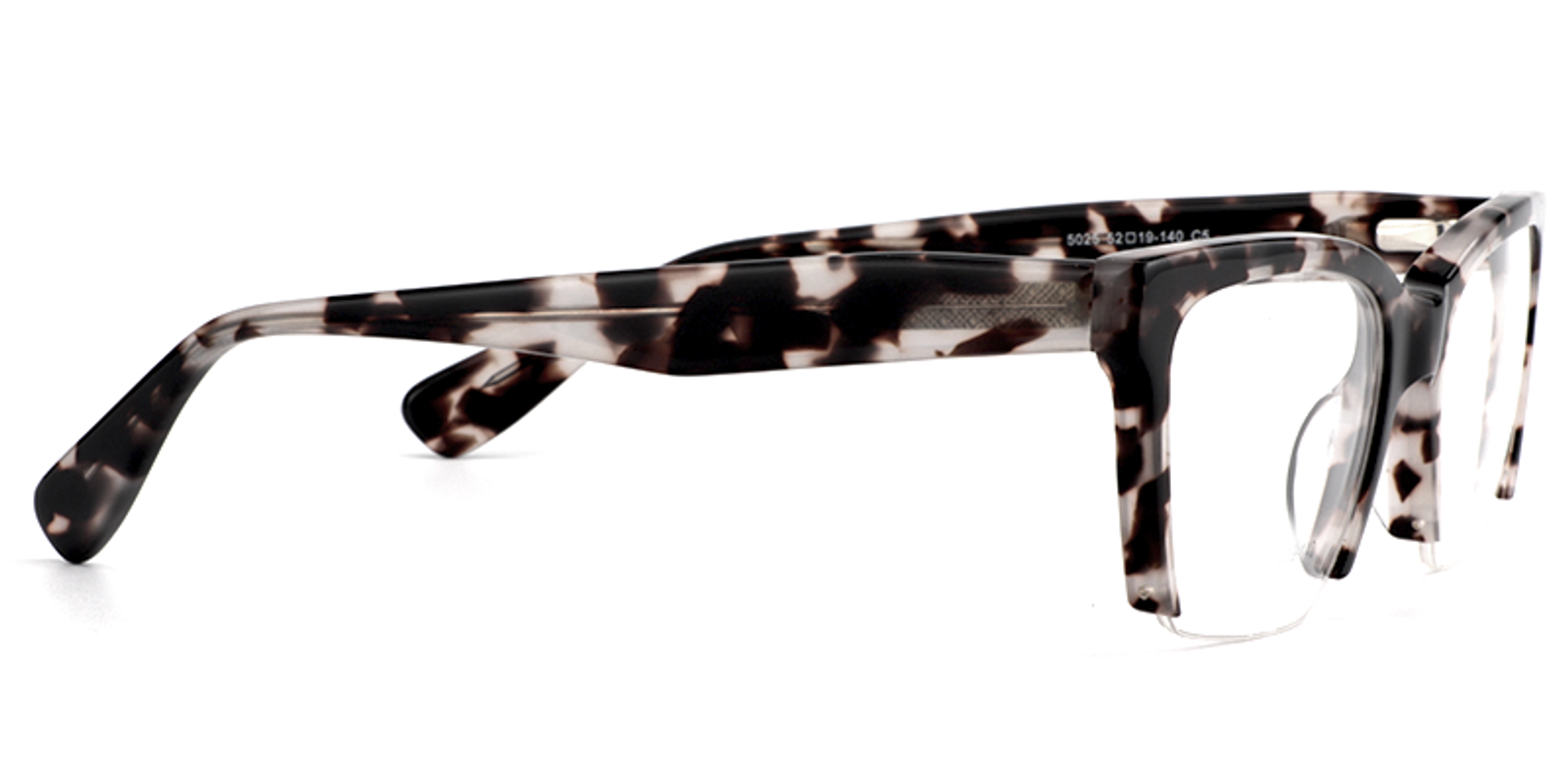 Rectangle Dark Tortoise Eyeglasses