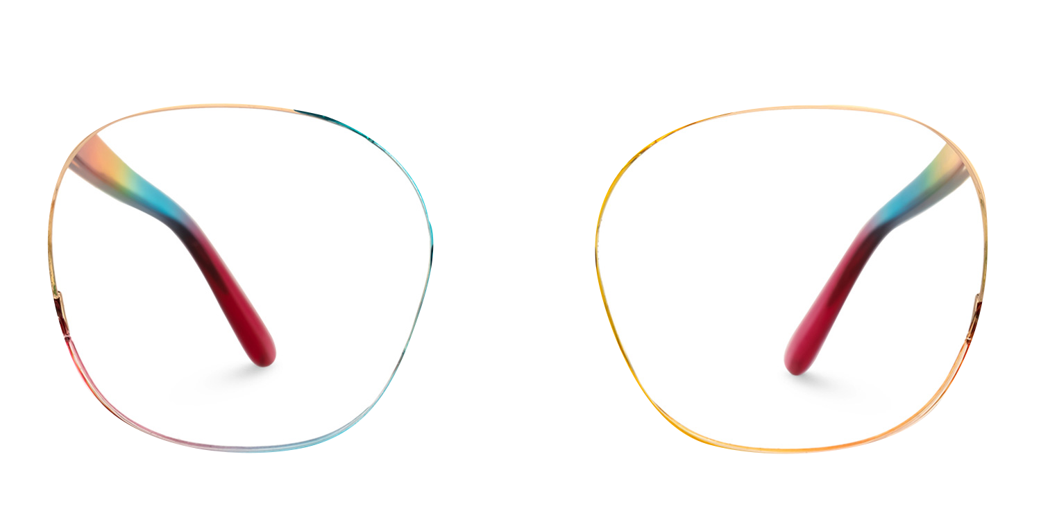 Darice Round Colorful Glasses | Zeelool Glasses